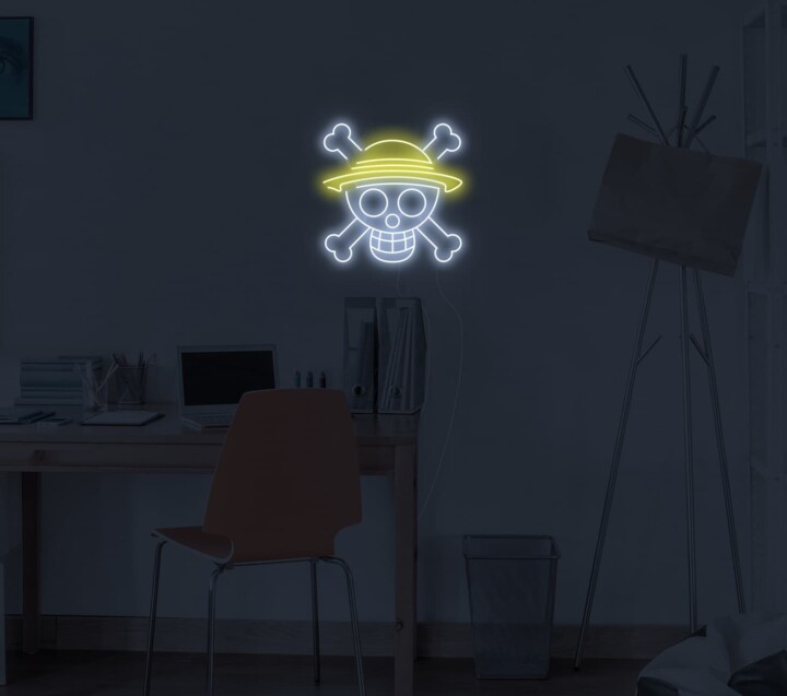 One Piece Neon Sign - One Piece Artwork - Echo Neon Studio