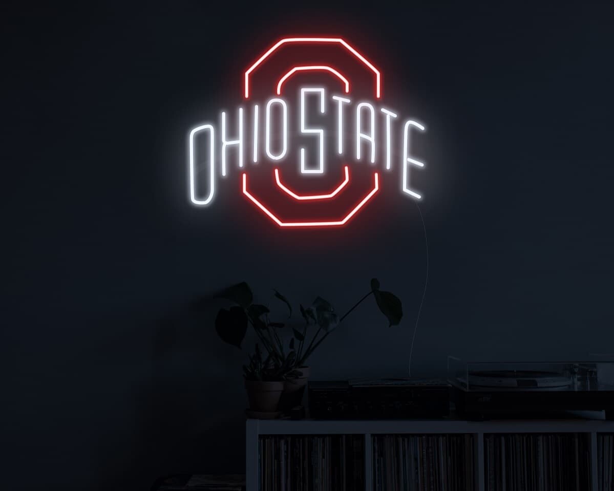 David Neon Sign - Custom David Sign - Echo Neon Studio