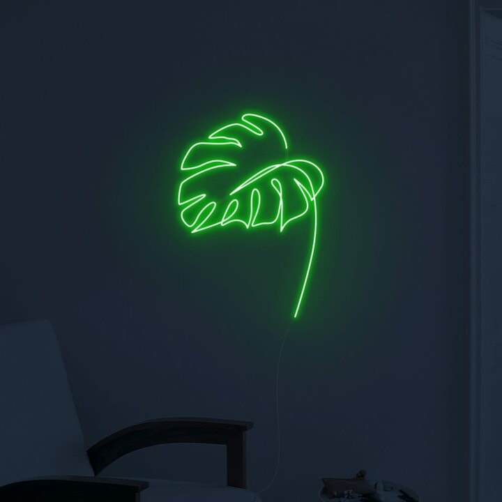 Aesthetic Green Neon Sign | Custom Green Neon Light - Echo Neon Studio