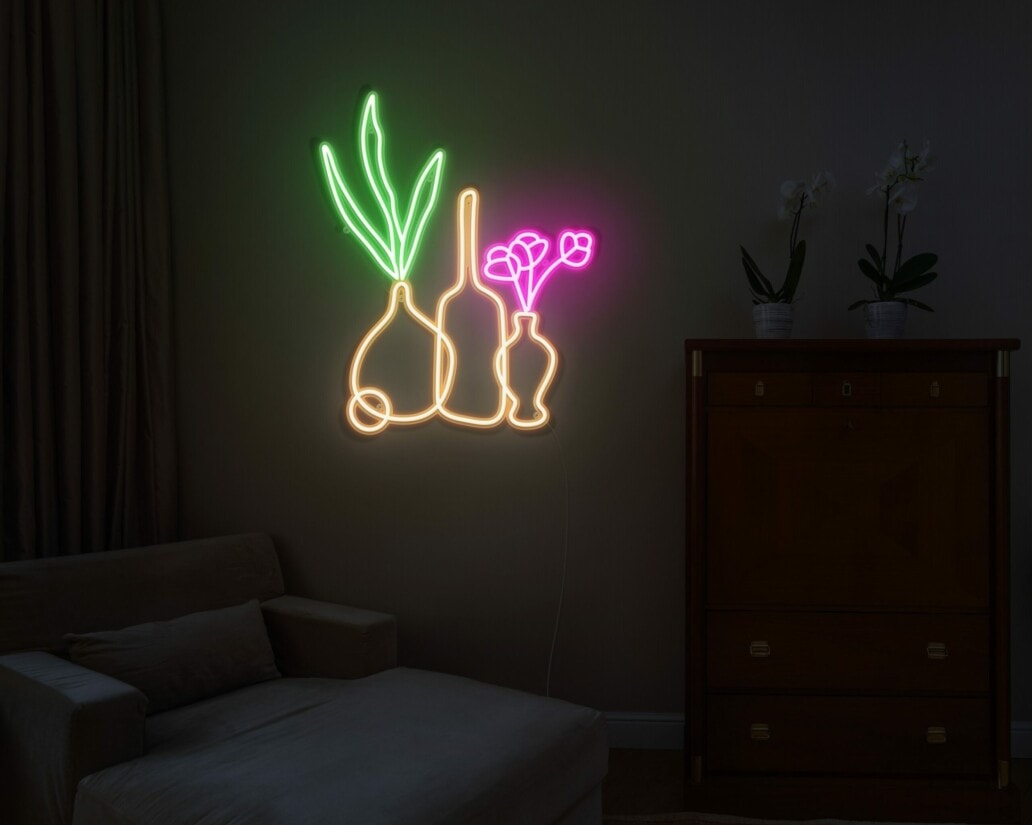 Crystal Chandelier Neon Light| Echo Neon #1 LED Neon Sign Brand