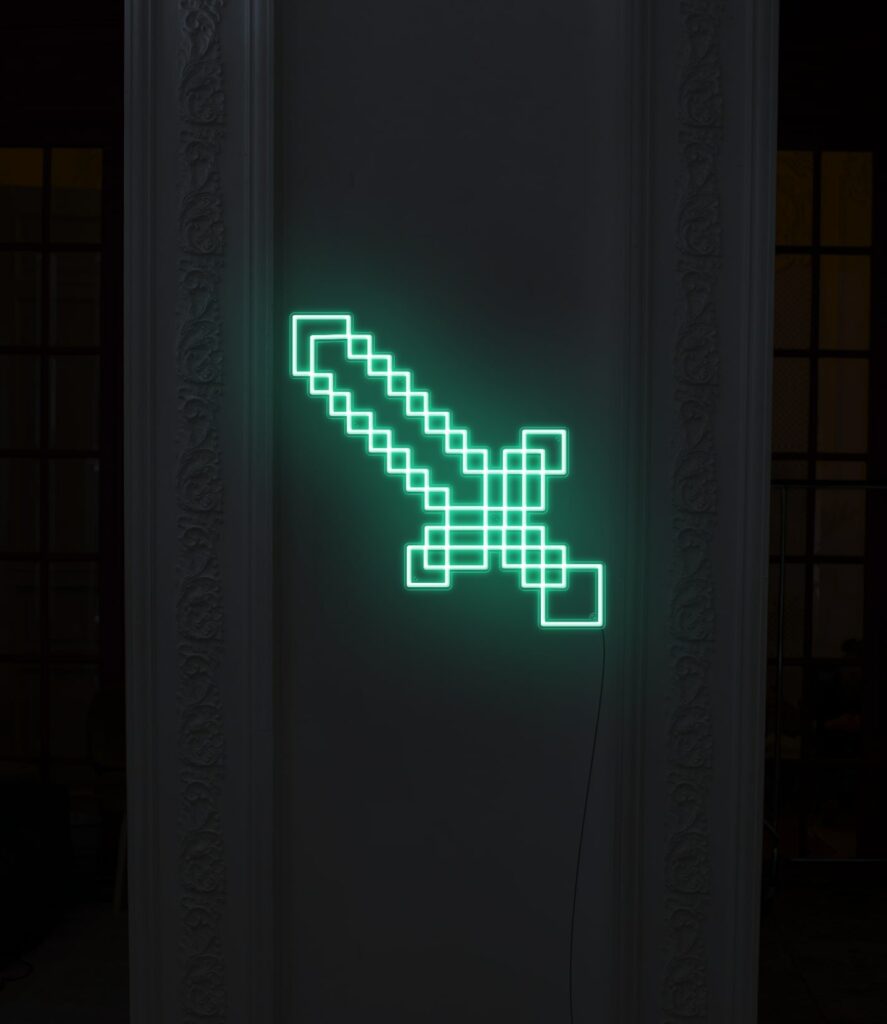 Minecraft Sword Neon Sign | Echo Neon #1 LED Neon Sign Brand
