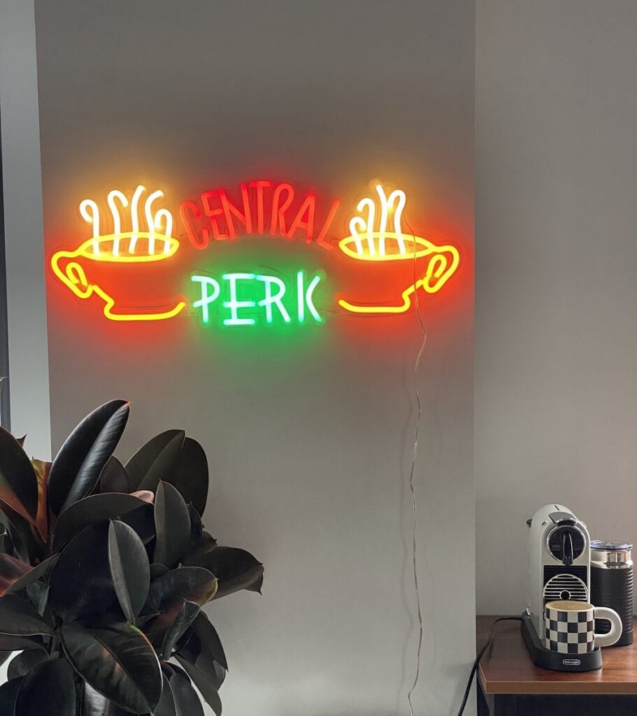 Central Perk Neon Sign - Brighten Up Your Space - Echo Neon Studio