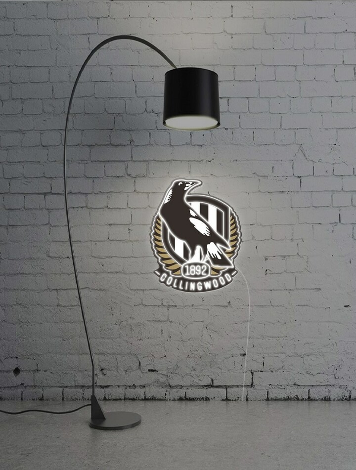 AFL Collingwood Magpies logo Neon Sign | Echo Neon